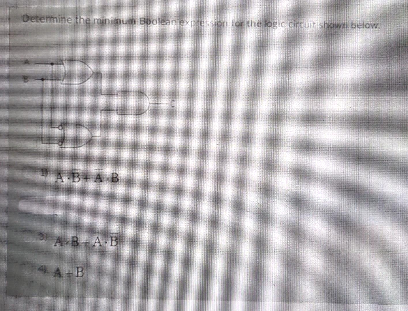 Solved Determine The Minimum Boolean Expression For The 3485