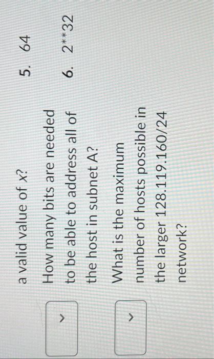 Solved Subnet addressing. Consider the three subnets below, | Chegg.com