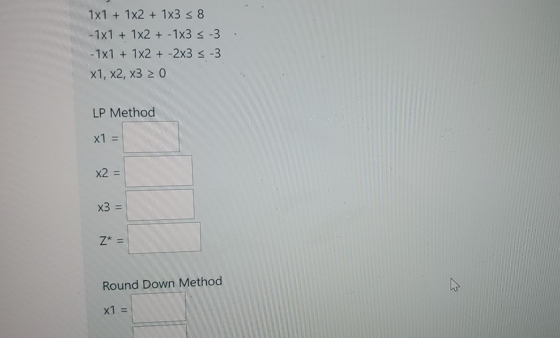 Solved Solve the following model using linear programming | Chegg.com