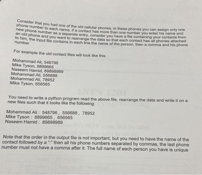 Solved Consider that you had one of the old cellular phones, | Chegg.com