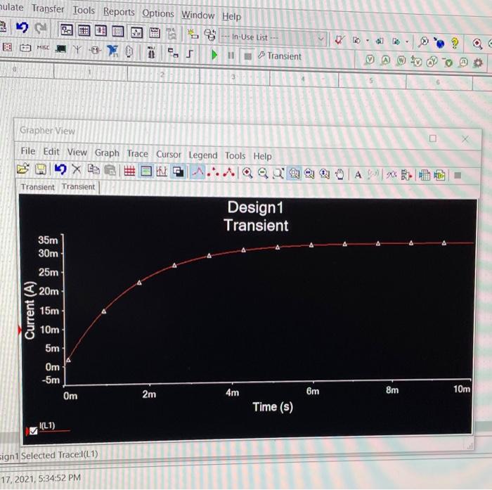 Solved ulate Transfer Tools Reports Options Window Help 2 9 | Chegg.com
