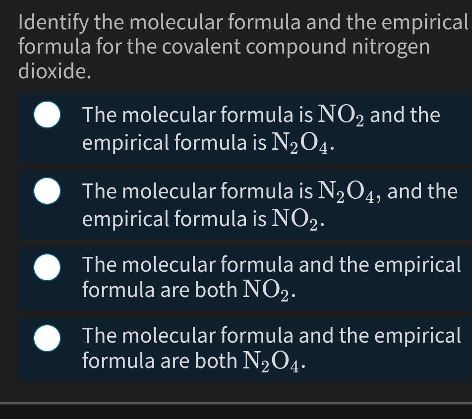 Solved Identify the molecular formula and the | Chegg.com