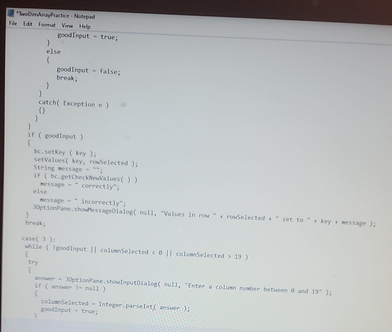 Animation of Multidimensional Programming Activity | Chegg.com