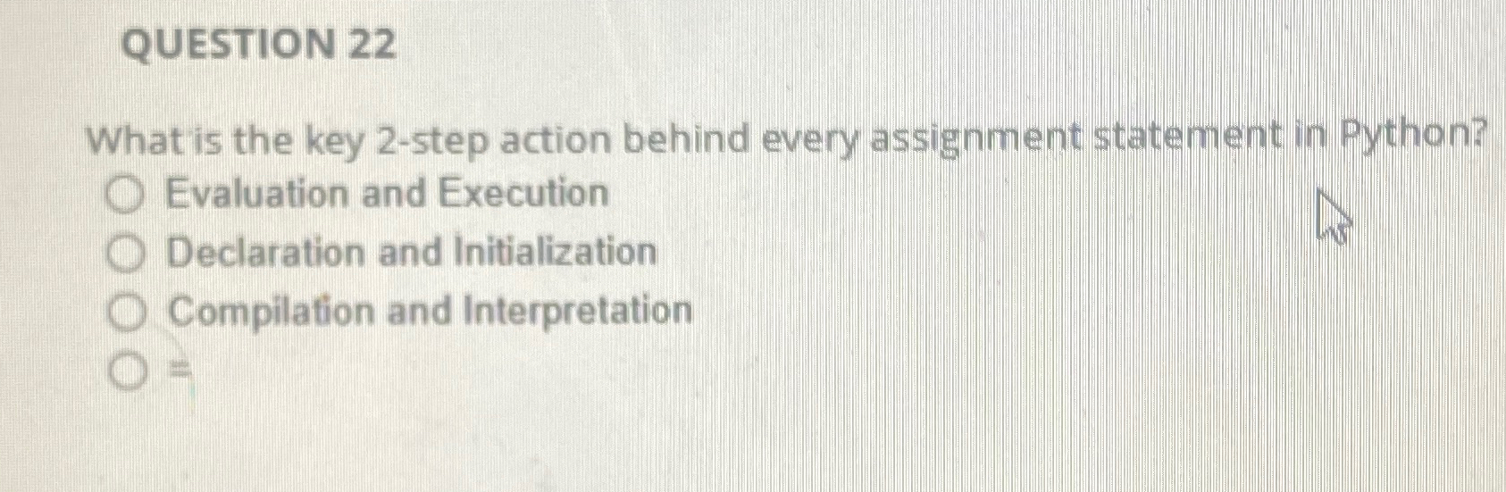 Solved QUESTION 22What is the key 2-step action behind every | Chegg.com