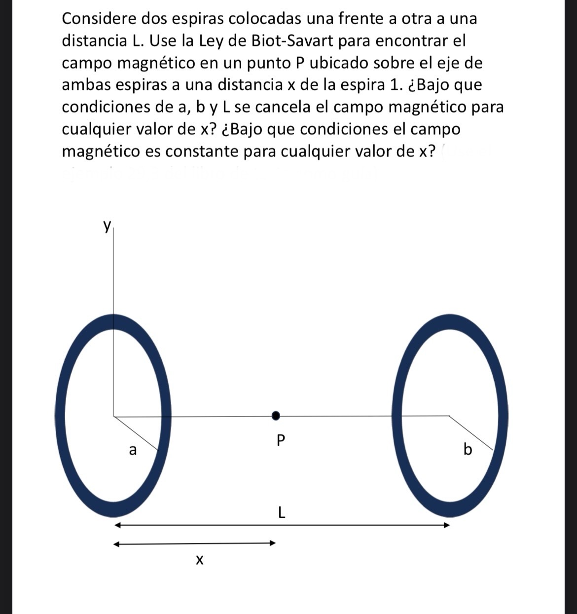 Solved Consider two loops placed opposite each other at a | Chegg.com