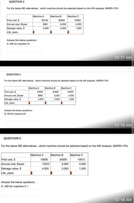 Solved please answer these questions Q1- For the below ME | Chegg.com