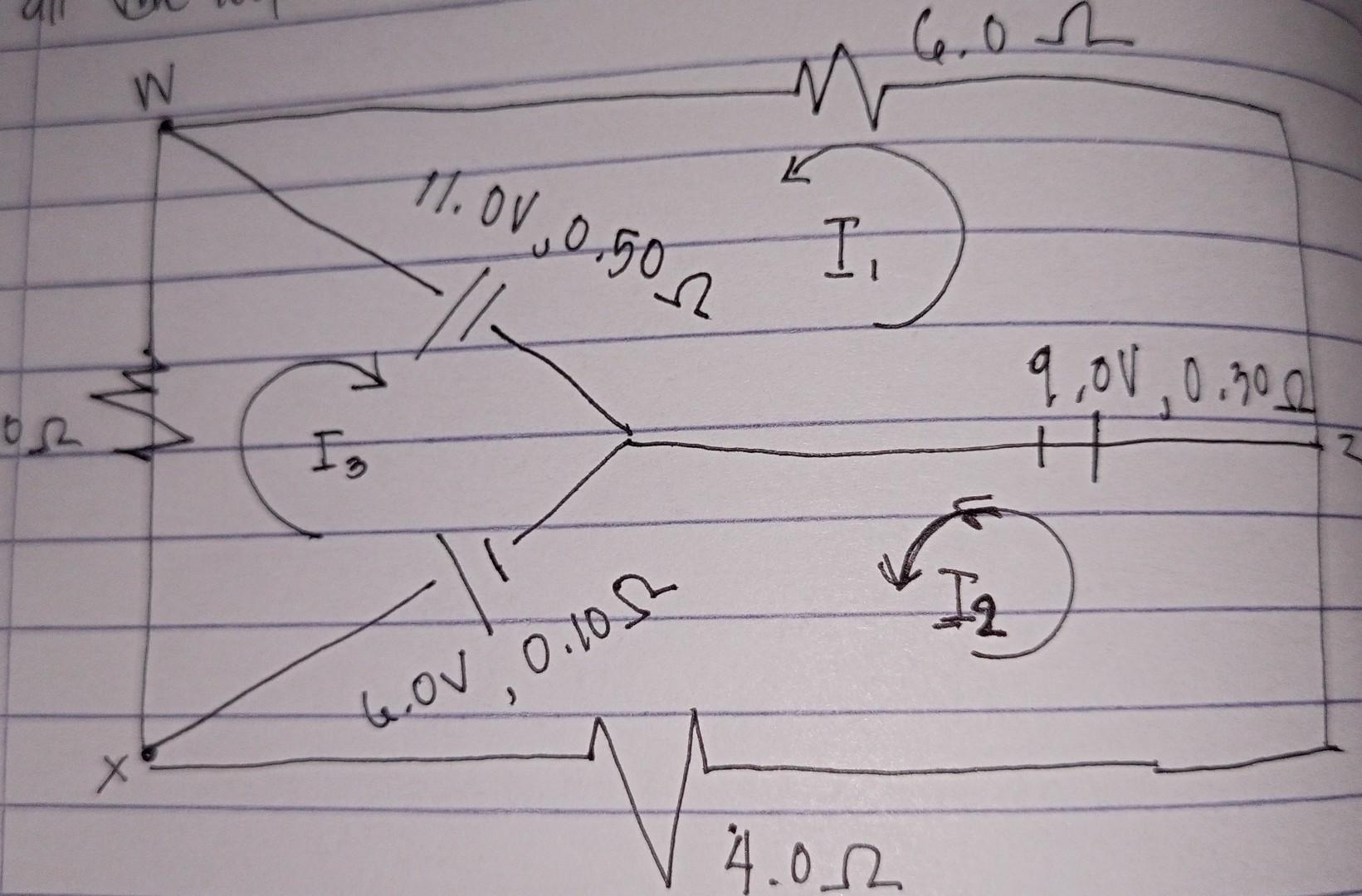 Solved Using Maxwell Mesh Current Analysis, determine all | Chegg.com