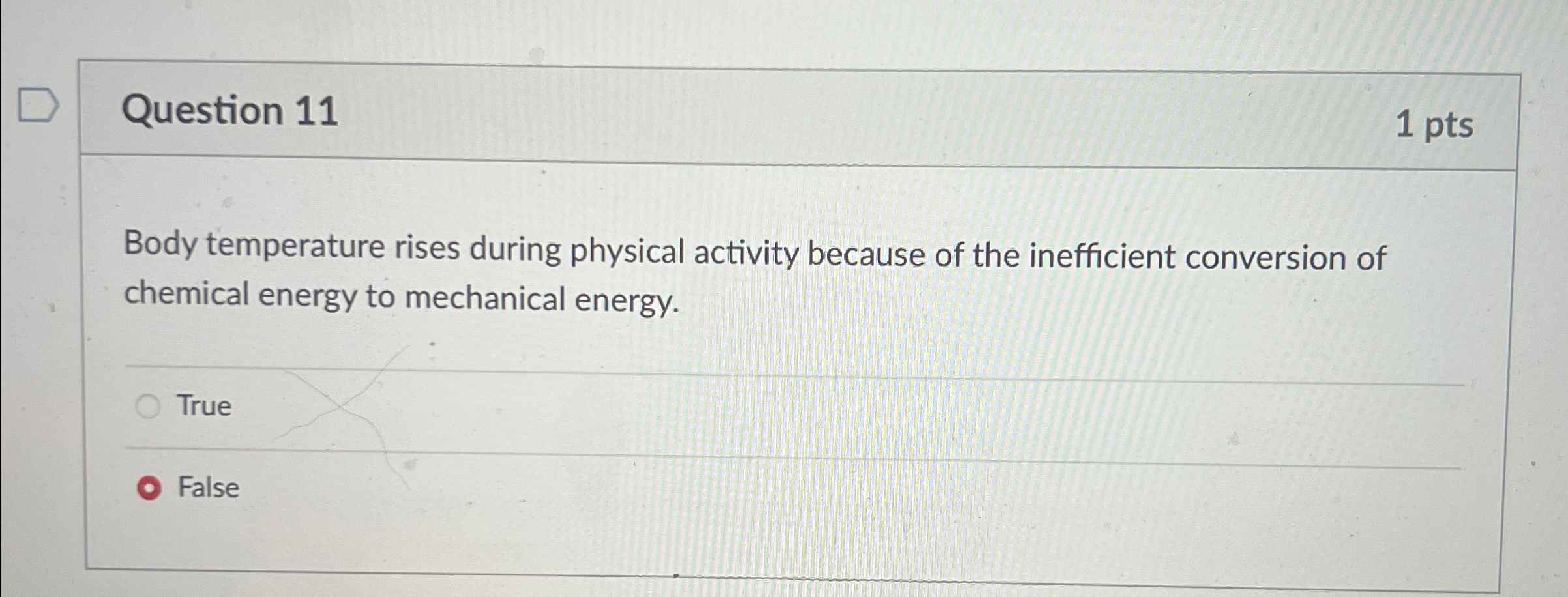 Solved Question 111 ﻿ptsBody temperature rises during | Chegg.com