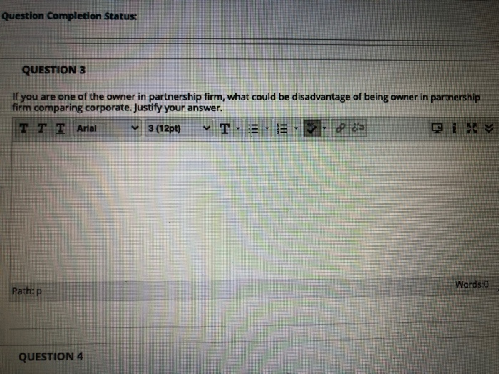 Solved Question Completion Status: QUESTION 3 If you are one | Chegg.com