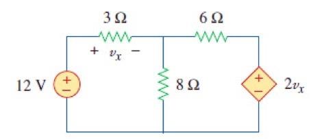 Solved Using source transformation for Figure: Calculate the | Chegg.com