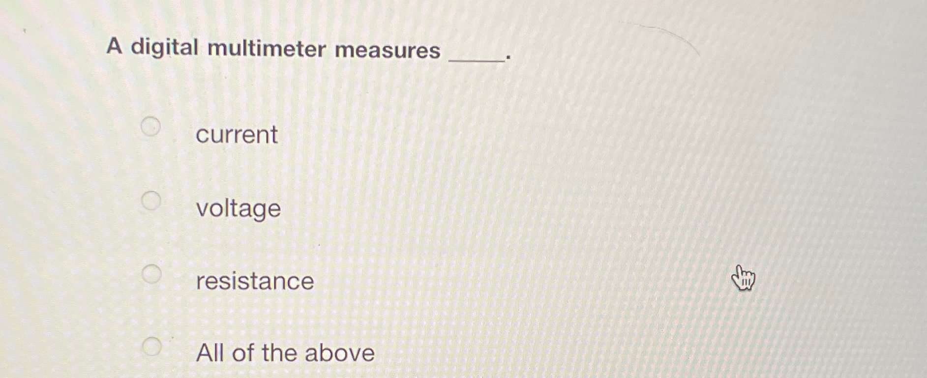Solved A digital multimeter | Chegg.com