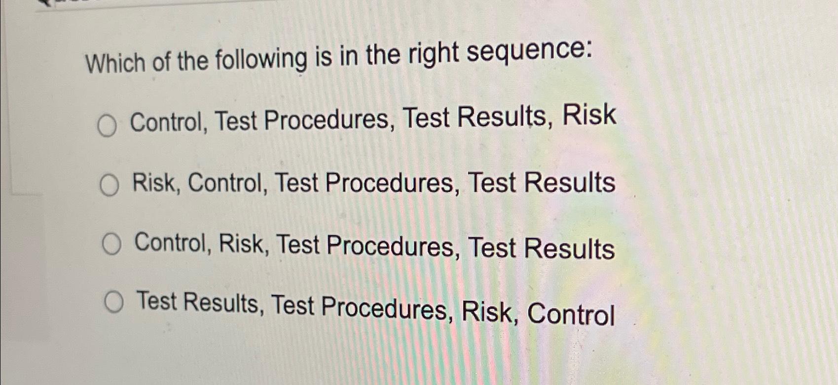 Solved Which of the following is in the right | Chegg.com