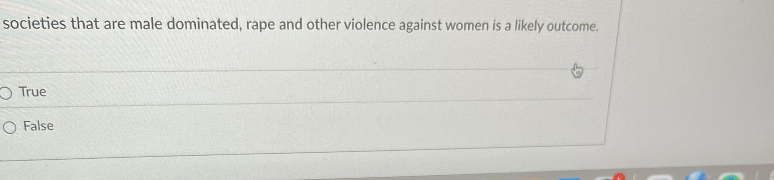 High Quality SOLUTION societies that are male dominated, rape and other | Chegg.com