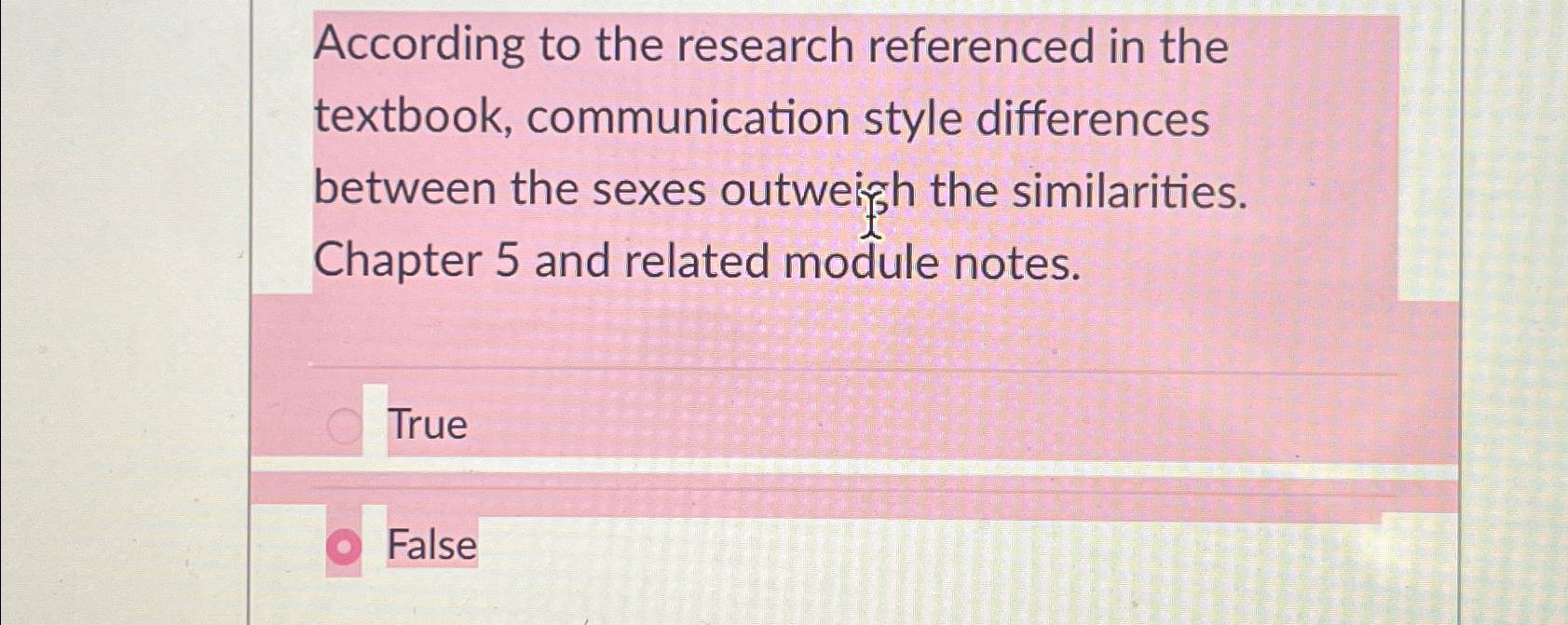 Solved According to the research referenced in the textbook, | Chegg.com