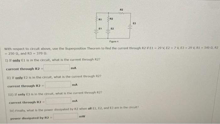 Solved R3 R1 R2 E2 HIH Figure 2 - With respect to circuit | Chegg.com