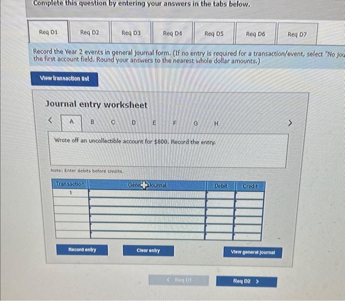 Exerclse 7.7A (Algo) Effect of recognizing | Chegg.com