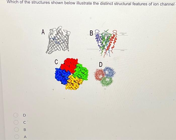 Solved Which of the structures shown below illustrate the | Chegg.com