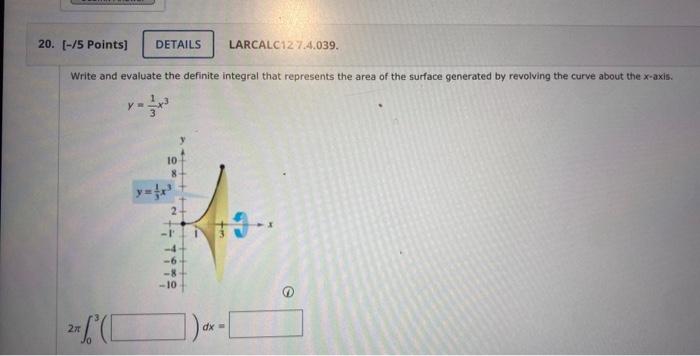Solved Write and evaluate the definite integral that | Chegg.com