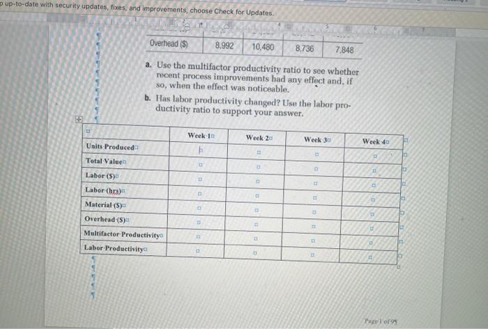 Solved 4. At Symtecks, the output of a specific process is | Chegg.com