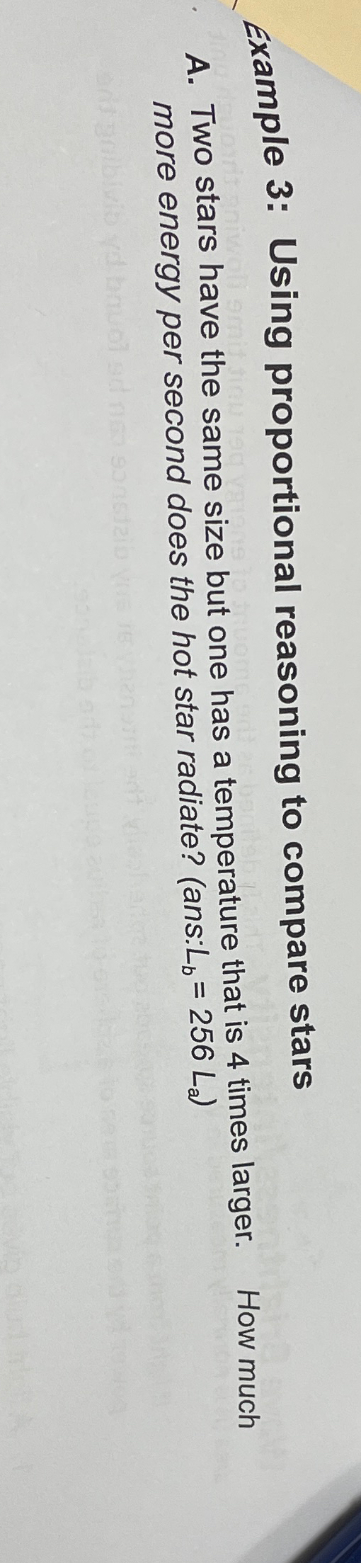 Solved Example 3: Using proportional reasoning to compare | Chegg.com
