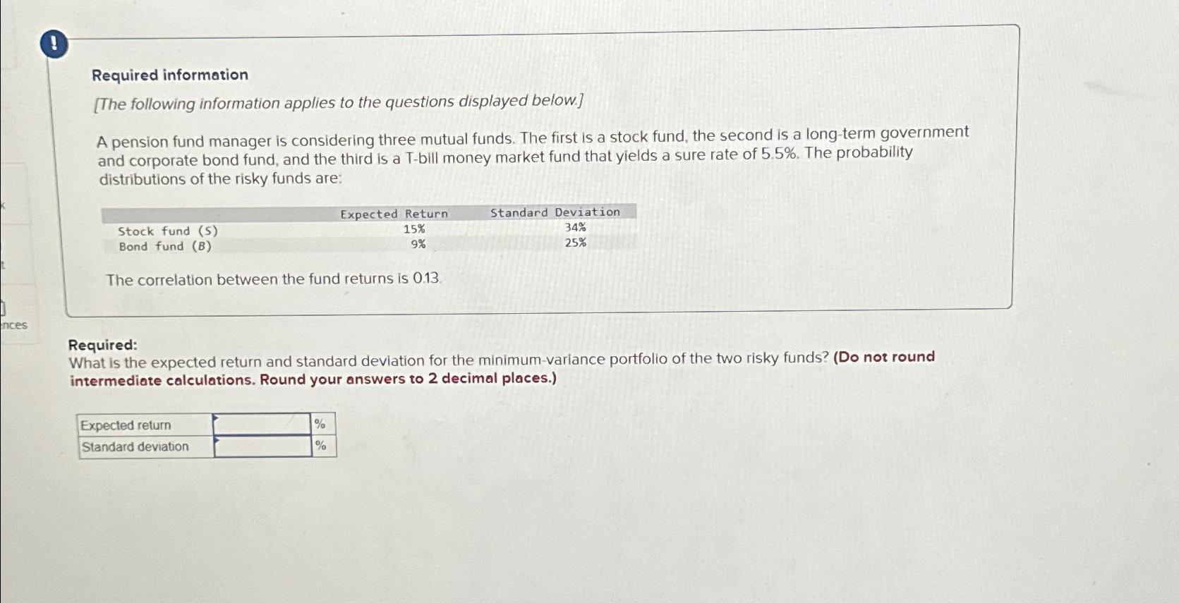 Solved Required information[The following information | Chegg.com