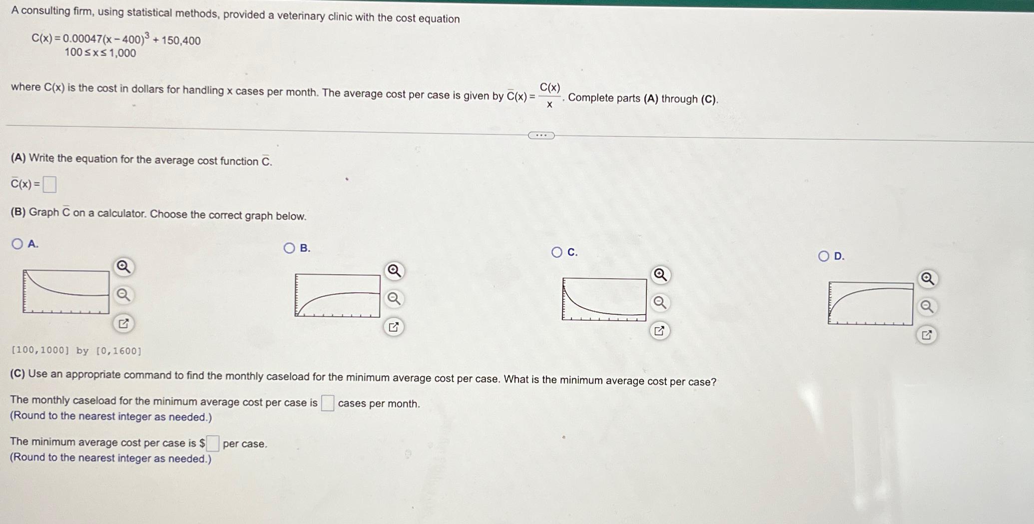 Solved A consulting firm, using statistical methods, | Chegg.com
