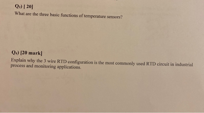 Solved Q3) [20] What are the three basic functions of | Chegg.com