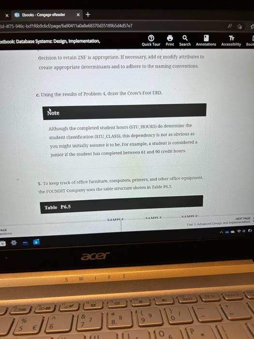 Solved 4. Using the STUDENT table structure shown in Table | Chegg.com