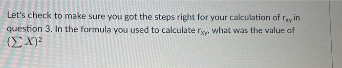 Solved Let's check to make sure you got the steps right for | Chegg.com