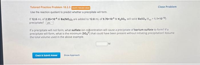 Solved Use the reaction quotient to predict whether a | Chegg.com