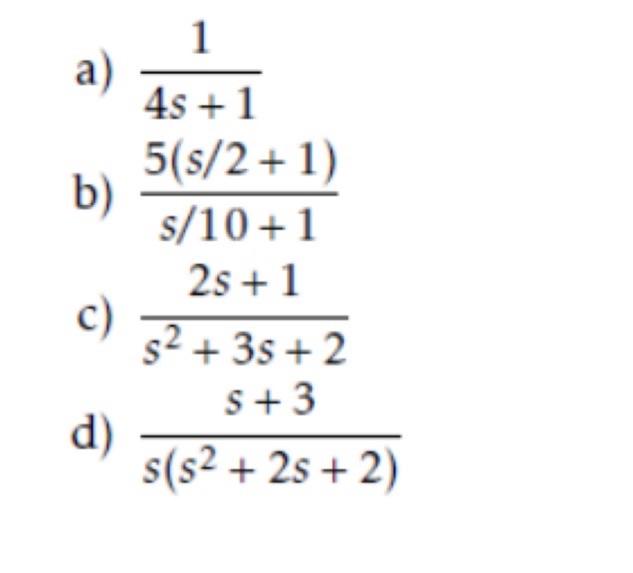 Solved function trasnfert : 1- Give the representation in | Chegg.com