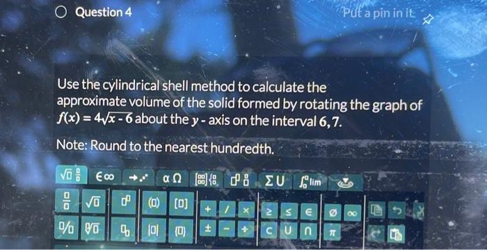 Solved Use the cylindrical shell method to calculate the | Chegg.com