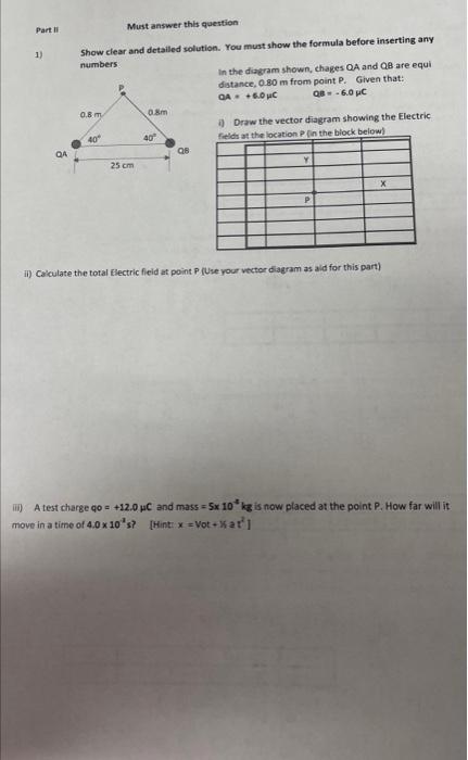 Solved 1) Show clear and detailed solution. You must show | Chegg.com