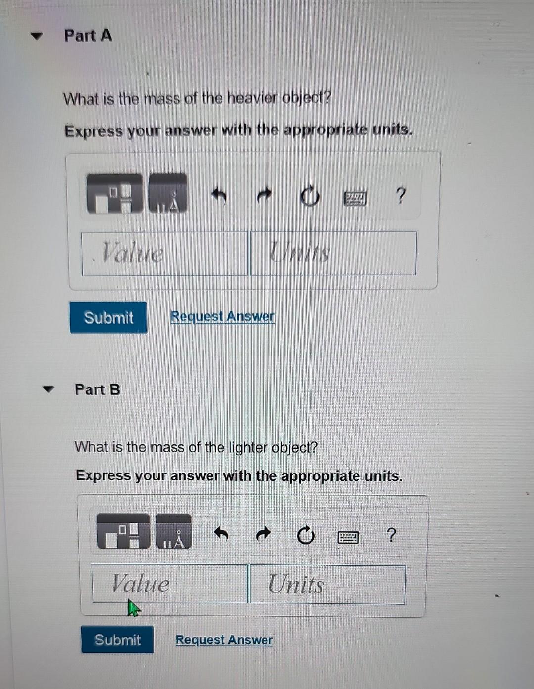 Solved Two spherical objects have a combined mass of 200 kg. | Chegg.com