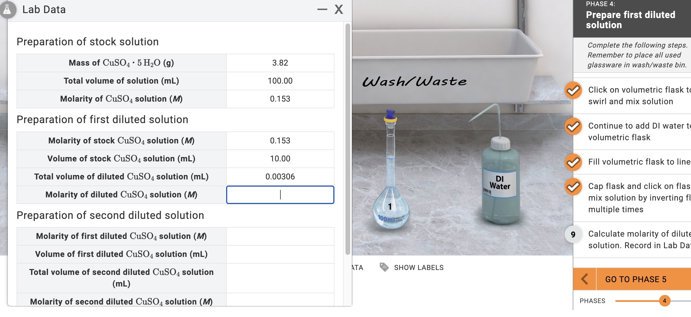 Solved Can you find molarity of diluted CuSO4 solution | Chegg.com Solved Can you find molarity of diluted CuSO4 solution | Chegg.com