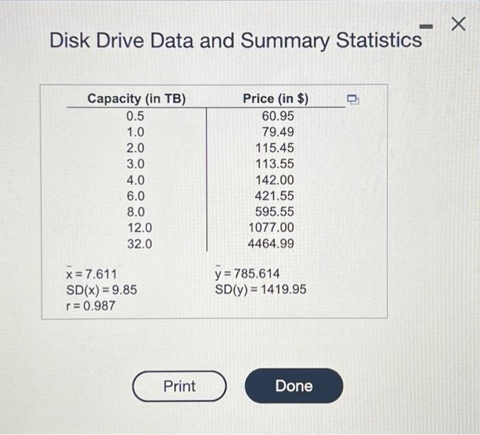 Solved Disk drives have been getting larger. Their capacity | Chegg.com