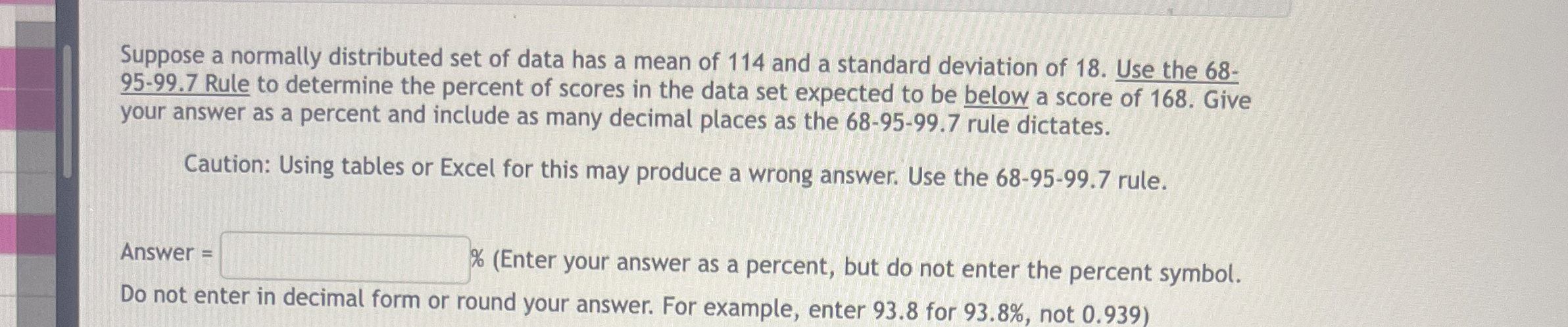 Solved Suppose a normally distributed set of data has a mean | Chegg.com