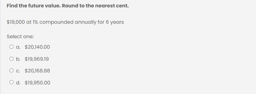 Solved Find the future value. Round to the nearest | Chegg.com