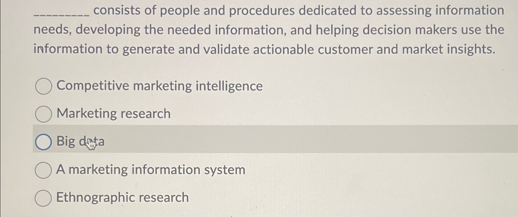 Solved consists of people and procedures dedicated to | Chegg.com