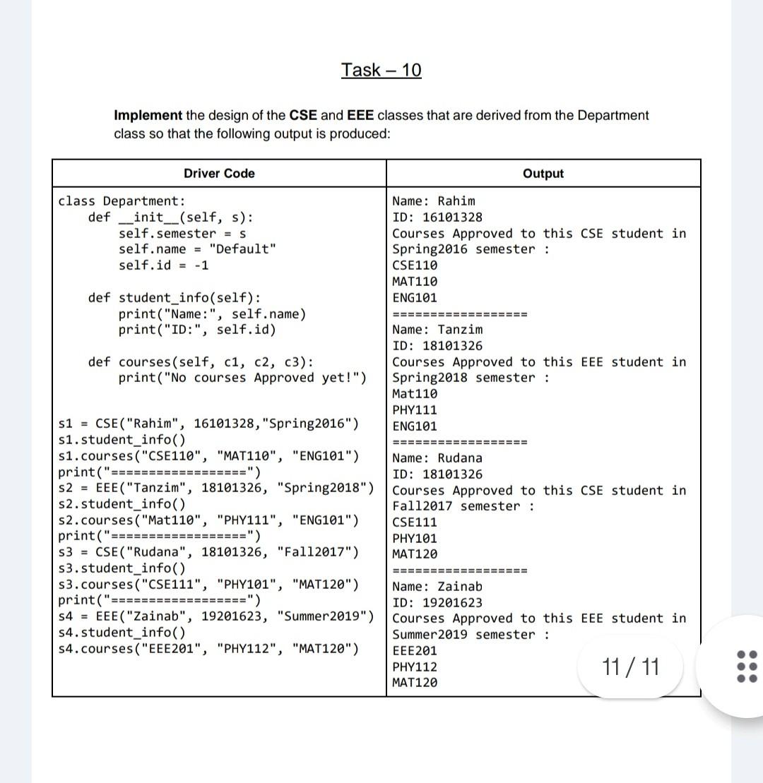 Solved Task - 1 Let's Play with Numbers!!! Write the | Chegg.com