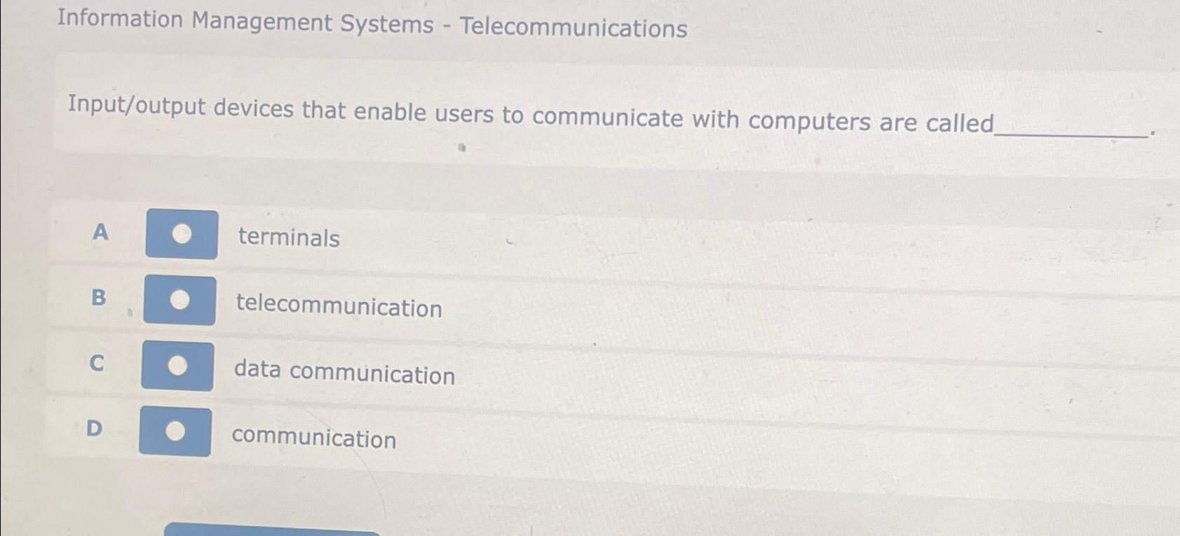 Solved Information Management Systems - | Chegg.com