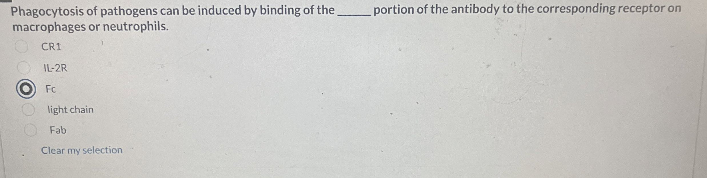 Solved Phagocytosis of pathogens can be induced by binding | Chegg.com