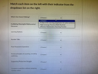 Solved Match each item on the left with their indicator from | Chegg.com