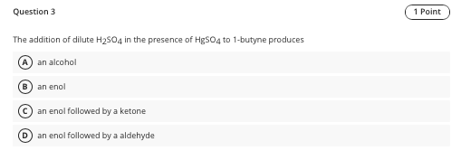 Solved Question 3The addition of ﻿dilute H2SO4 in ﻿the | Chegg.com