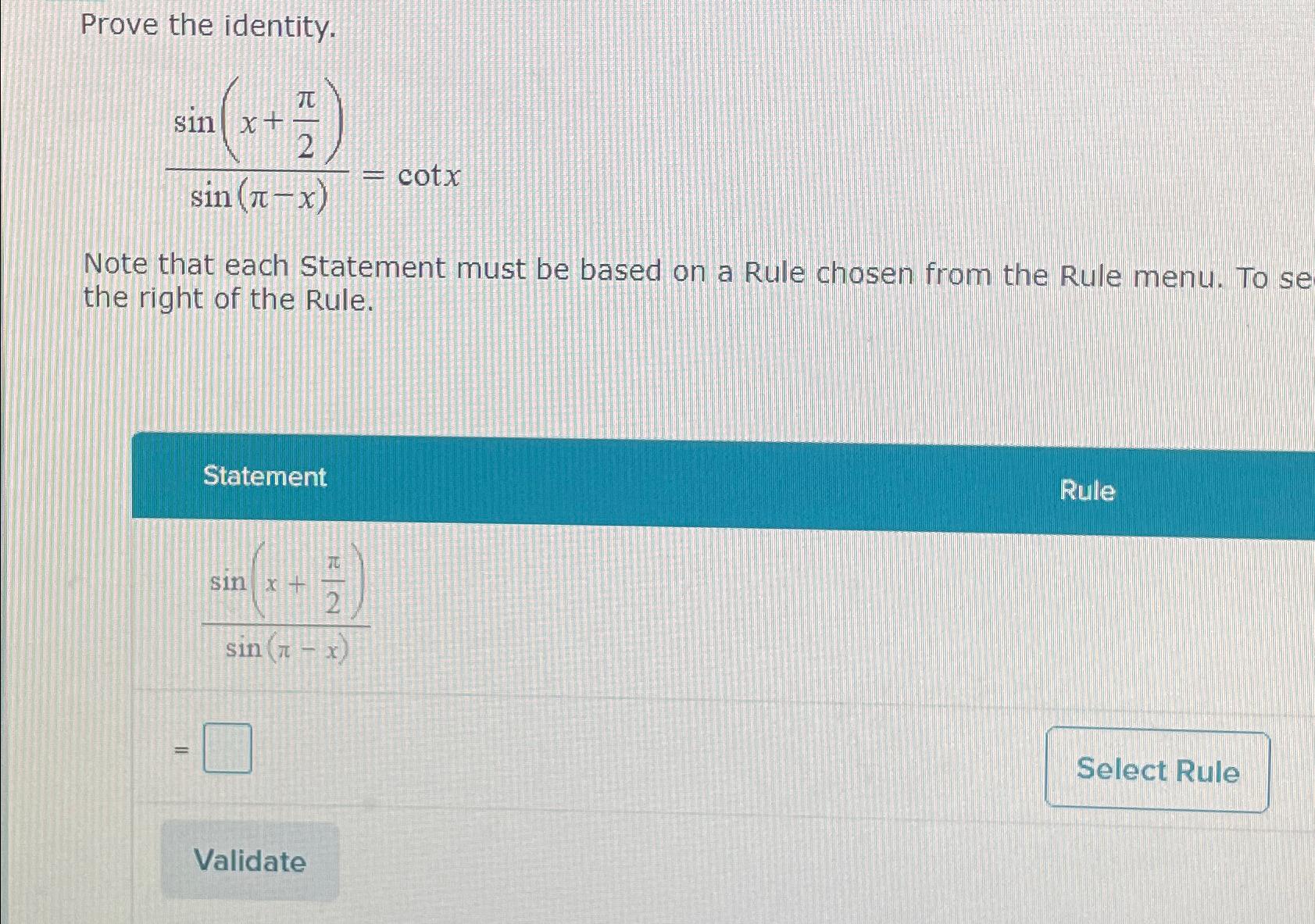 Solved Prove the identity. Please break down and explain, | Chegg.com