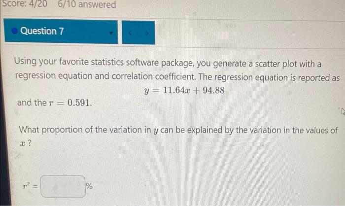 Solved Using your favorite statistics software package, you | Chegg.com
