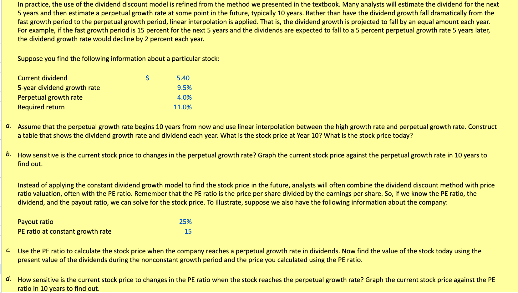 Solved Please Use Excel Formulas Ineed Help With Part C And 