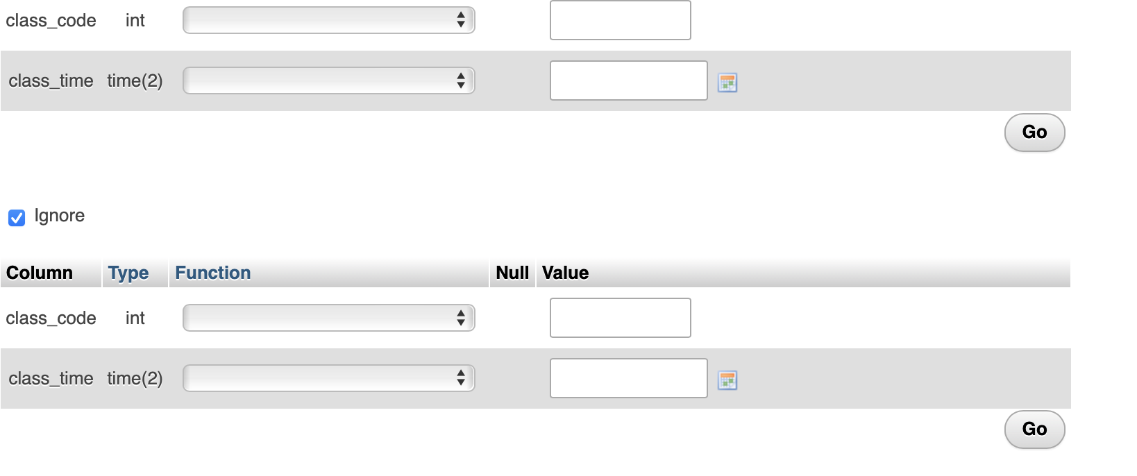 Solved Explain why you chose certain data types for each | Chegg.com