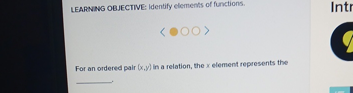 Solved LEARNING OBJECTIVE: Identify elements of | Chegg.com Solved LEARNING OBJECTIVE: Identify elements of | Chegg.com