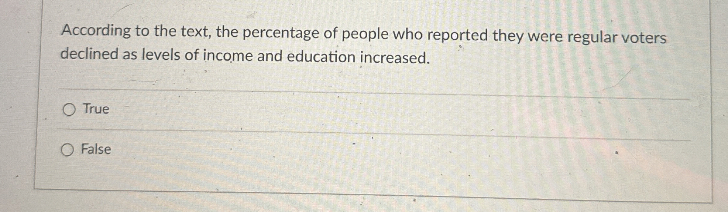 Solved According to the text, the percentage of people who | Chegg.com